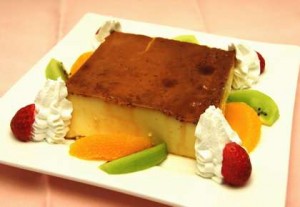 Orange Custard Pudding Recipe - How to make Orange Custard Pudding